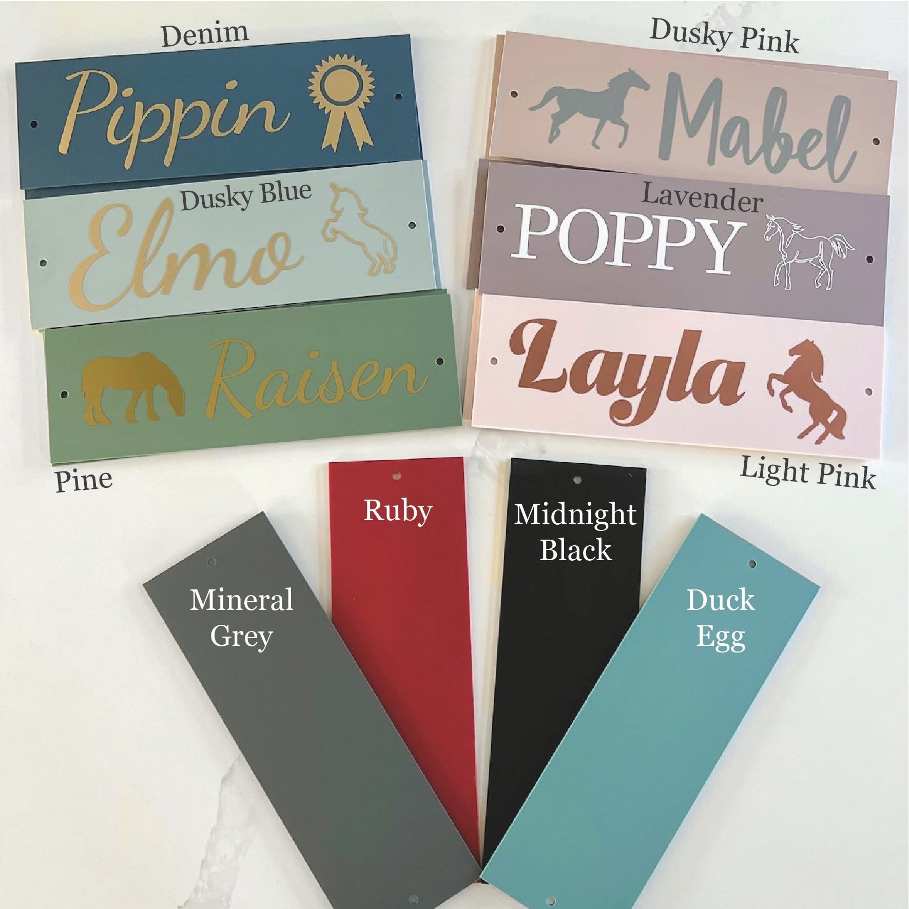 Door/Stable Name Plate – CODA CO.